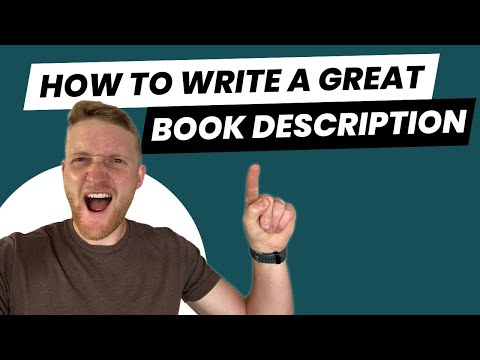 How To Write a Great Book Description