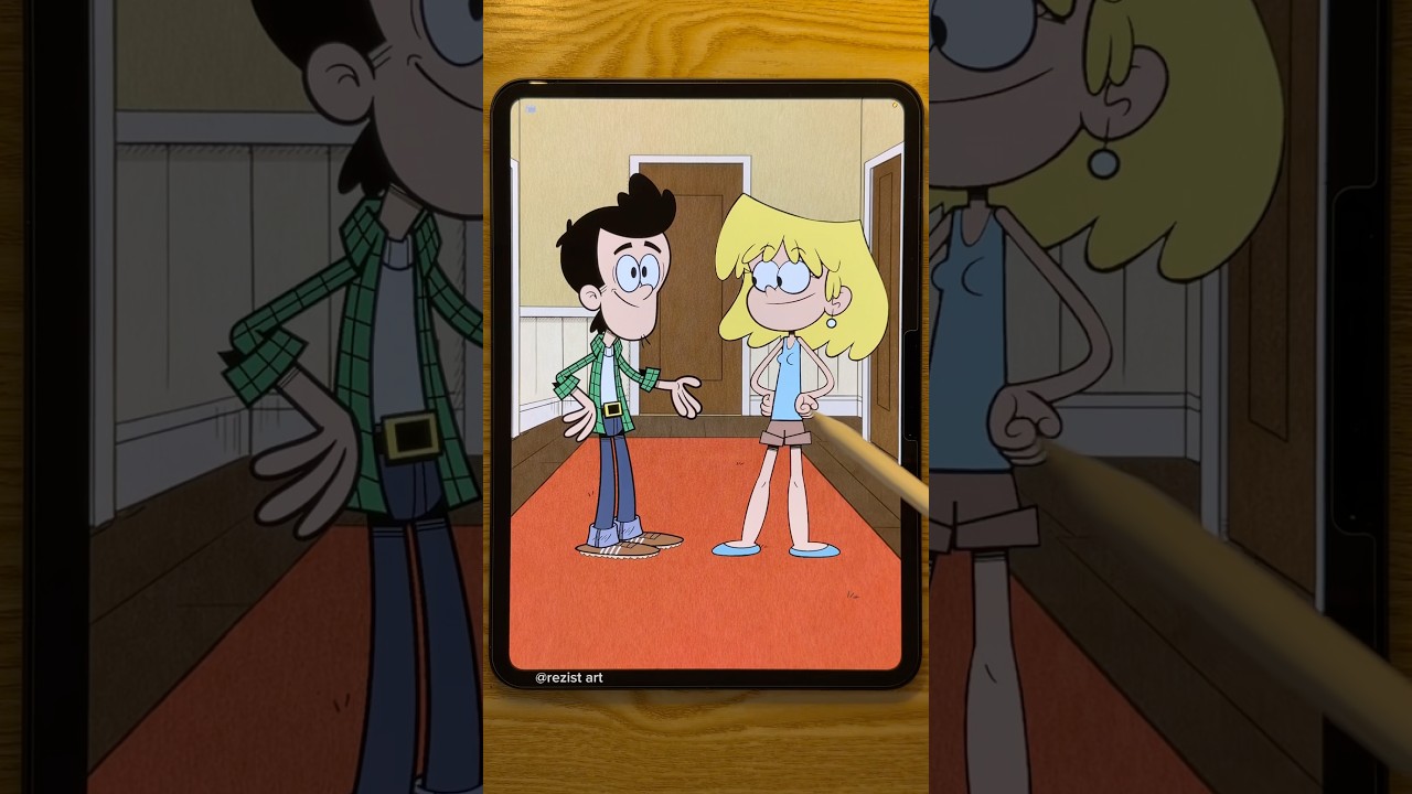 Bobby’s transformation #loudhouse #art #digitalart #shorts