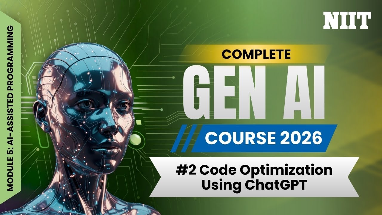Optimize Java Code Using ChatGPT | Performance Tuning with AI | NIIT GenAI Course M5S2