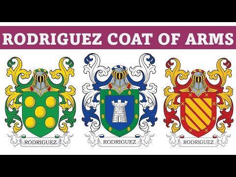 Rodriguez Coat of Arms & Family Crest - Symbols, Bearers, History