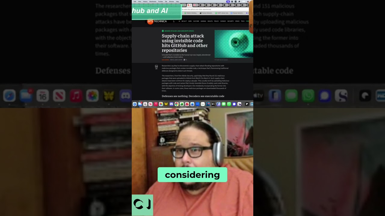 GitHub Poisoning: The Silent Tech Threat You Can't Stop #shorts