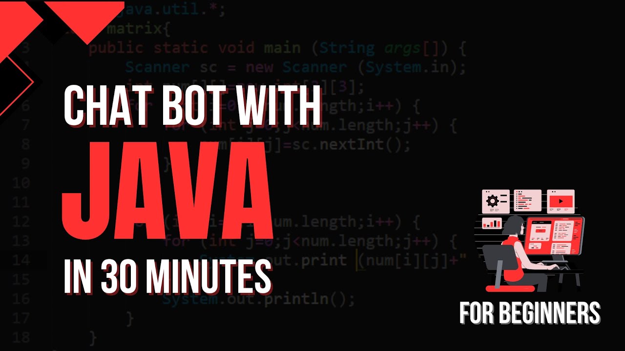 Build your first Java app in 30 minutes - Simple Chat Bot! 🙌🏽