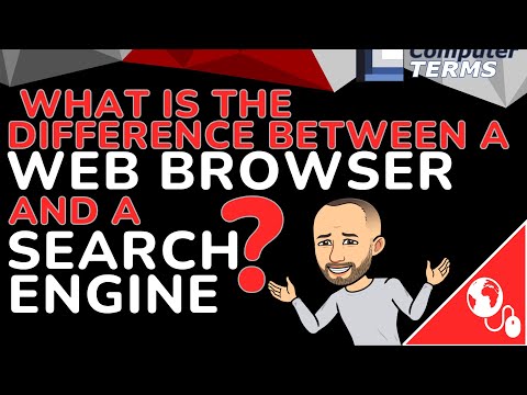 Mr Long Computer Terms | What is the difference between a Web Browser and a Search Engine?