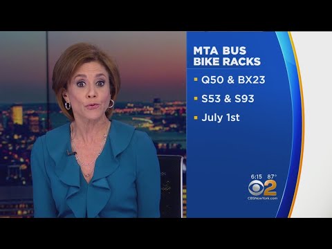New Bike Racks On MTA Bus Routes