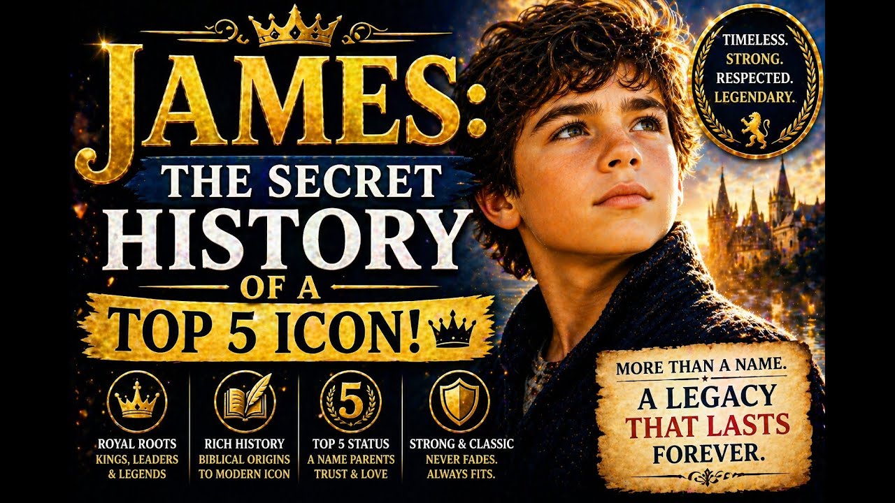 Why James is the King of Names: Meaning, History & 2026 Style Guide 🏛️