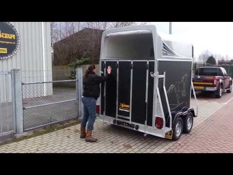 Weijer 2 paards trailer