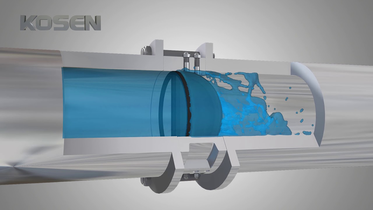 Kosen Dual  Plate Wafer Check Valve