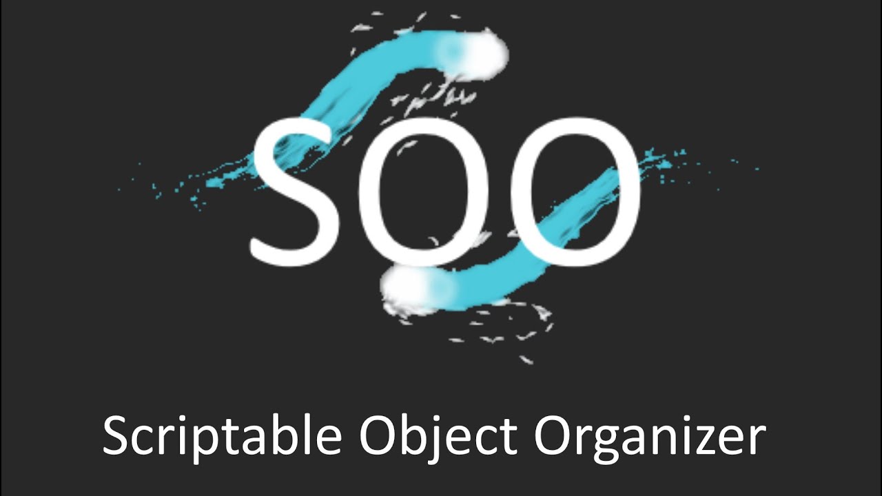Scriptable Object Organizer | Unity Editor Extension