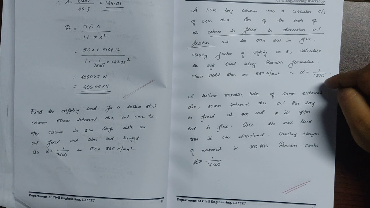 MOS workout problem  module 5 part 36