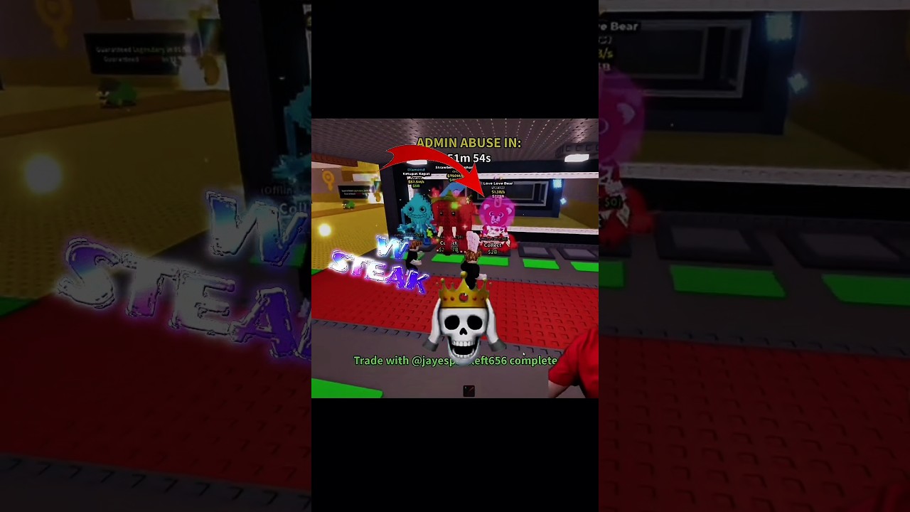 Steak Got new love love bear 🔥💀 #shorts