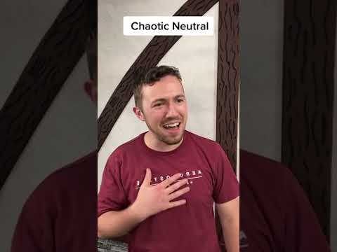Explaining D&D Alignments by Greeting People