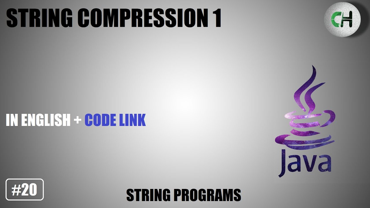 String Compression | String Compression java | String Compression  gfg