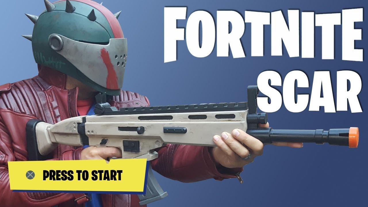 Fortnite Cosplay 3D Printed SCAR - Coupon Codes