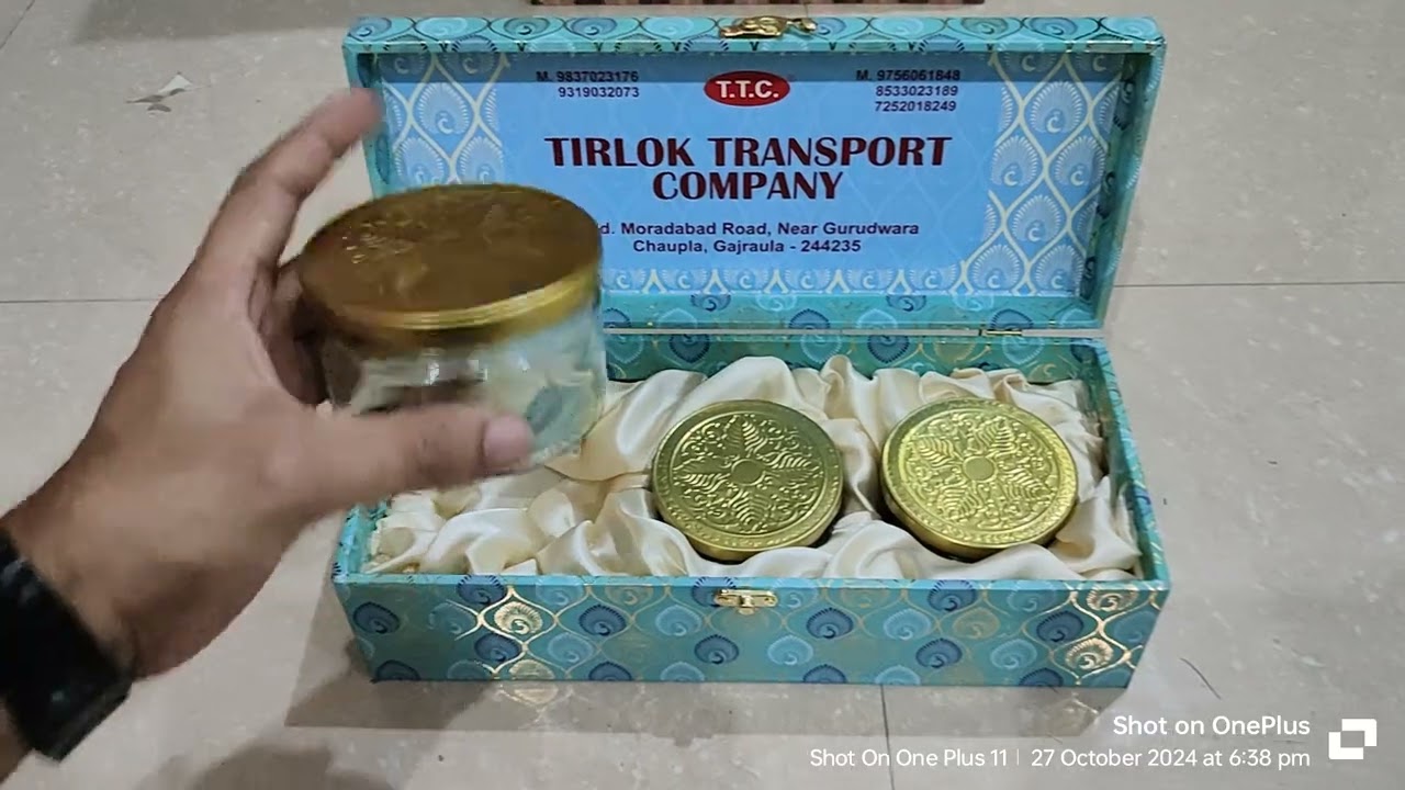 3 Jar Dry Fruit Box | Available on IndiaMART