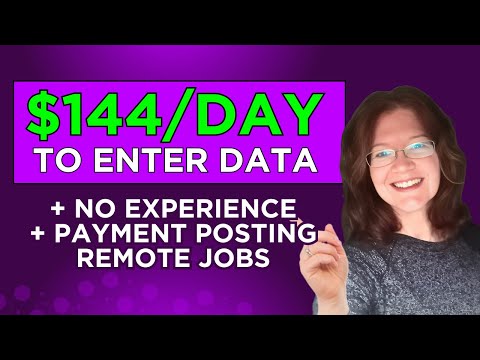 THESE JOBS ARE NO LONGER AVAILABLE ! No Experience | Data Entry & Part Time | Cash Posting: