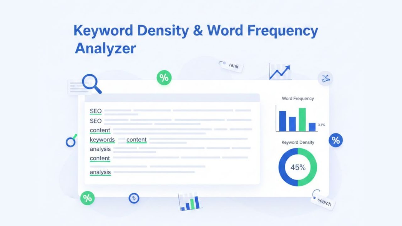 Keyword Density & Word Frequency Analyzer Tool | SEO Content Analysis