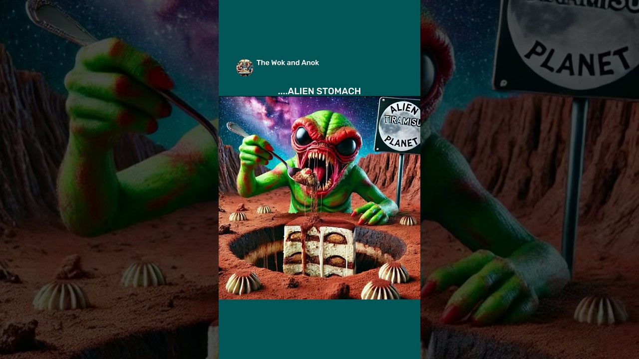 Special Alien Tiramisu Planet Dwayne x Peele Arnold Ai Brainrot #aiart #chatgptart