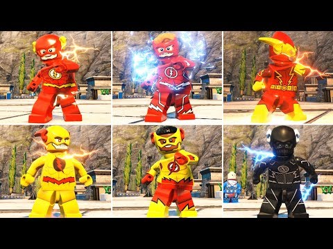LEGO DC Super Villains - All Speedsters (The Flash Zoom Johnny Quick etc)