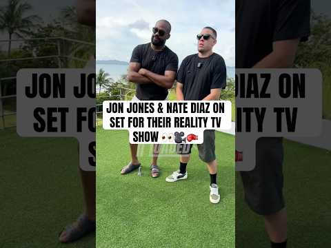 Jon Jones And Nate Diaz Reality TV Show First Look ππ₯π₯ #jonjones #natediaz #mma #ufc #sports