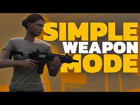 Simple Weapon Mode Switcher Script For FiveM | Qbcore & ESX