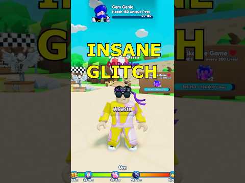 OP Glitch in Bubble Gum Simulator Infinity #bgsi #roblox