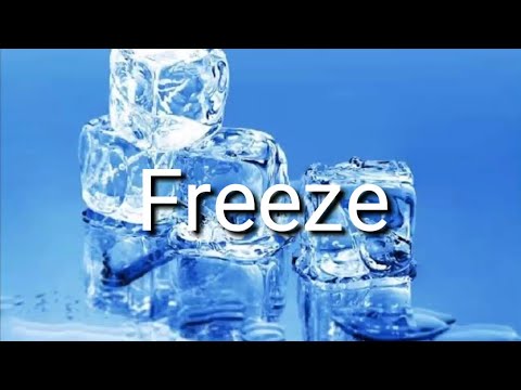 Freeze meaning