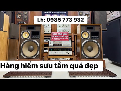 Âmli SANSUI 5000X ghép loa SANSUI SP-3700A và Cd SONY X555ES. Chất âm cổ nghe hay bày đẹp 0985773932