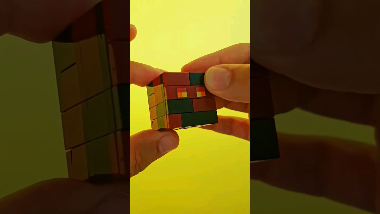 LEGO MINECRAFT MAGMA CUBE ⏹ Kostka Magmy z LEGO