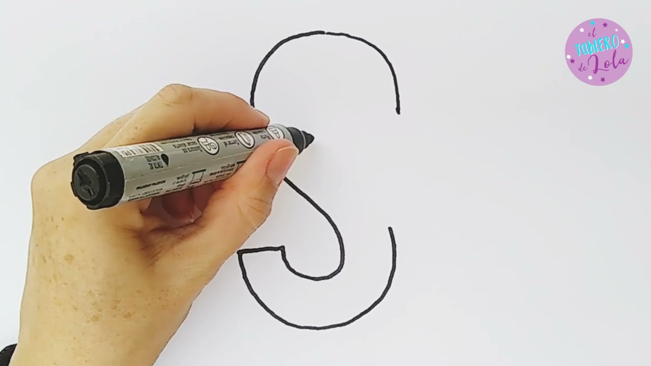 CÓMO DIBUJAR LA LETRA 
