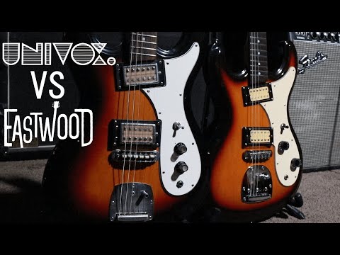 Eastwood ANI40X Sunburst Univox Hi Flier Phase 3 | Reverb