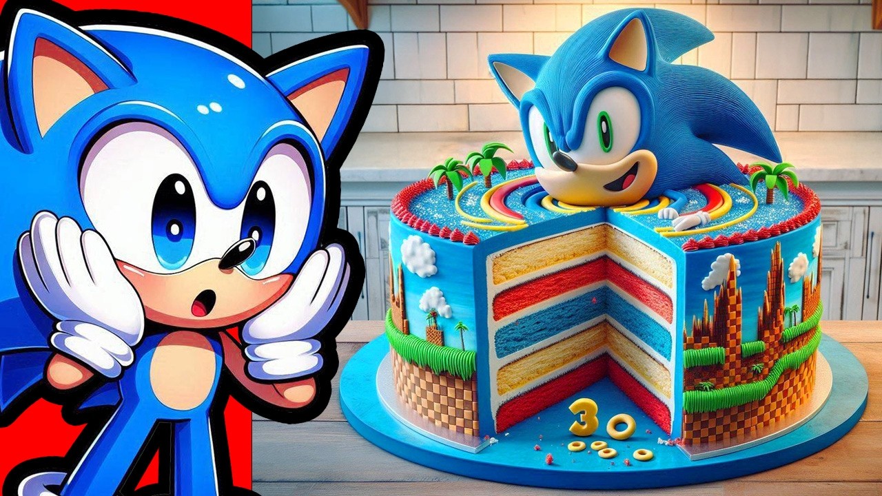 The Most Delicious SONIC CAKE EVER!