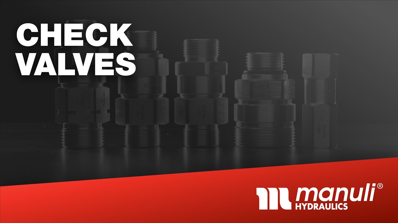 Manuli Hydraulics: Check Valves