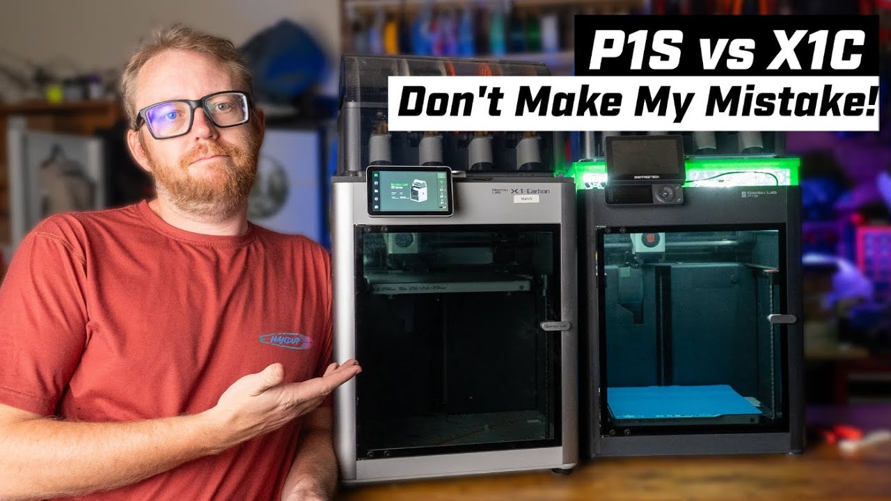 Why I Regret Buying the Bambu Lab X1 Carbon vs P1S