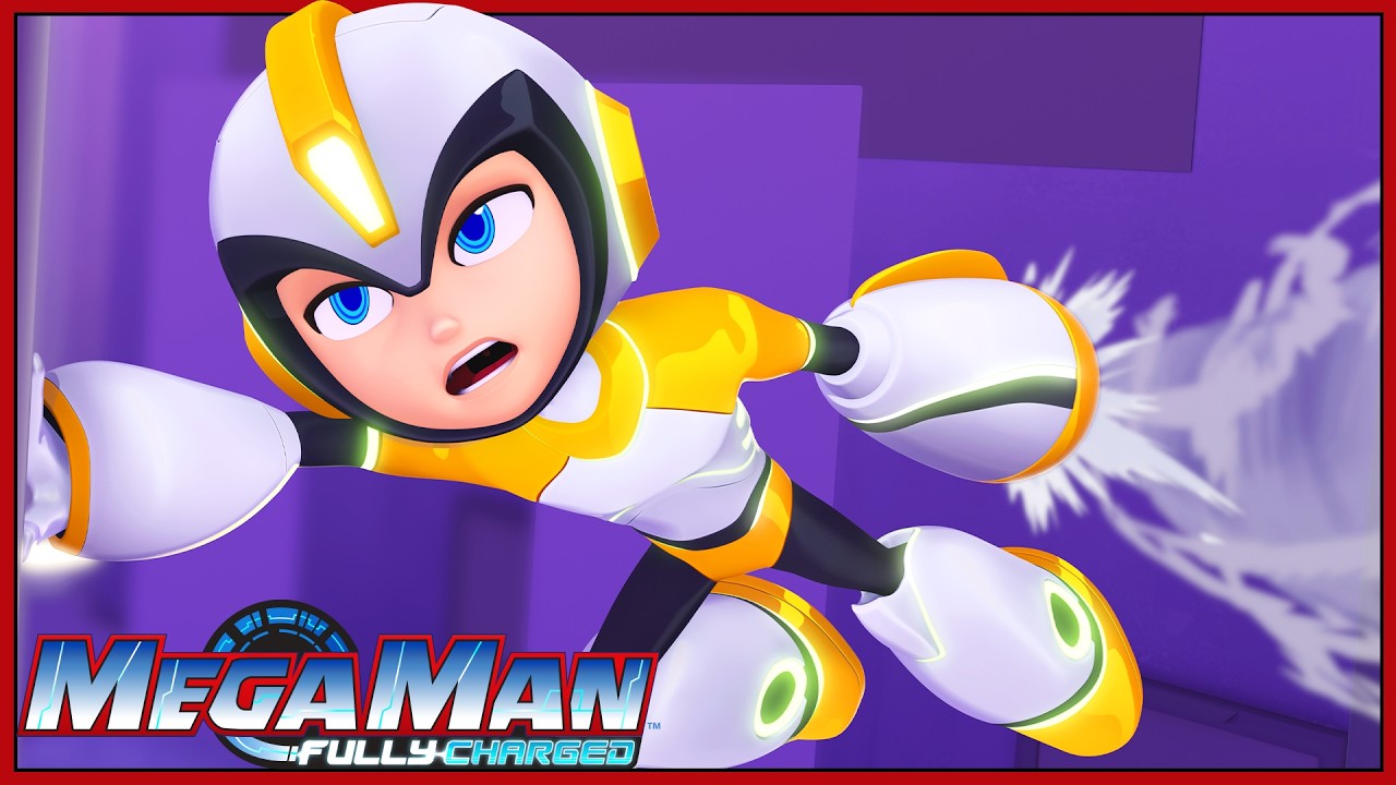 Bored To Be Wild // Enter The Wood Man | Ep 17 & 18 - Mega Man: Fully Charged | NEW Full Episodes!