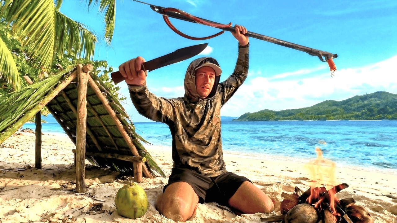 3 Days Alone – No Food, No Water, No Fire (Extreme Survival)