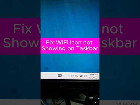 WiFi Icon Not Showing on Taskbar? Fast Fixes