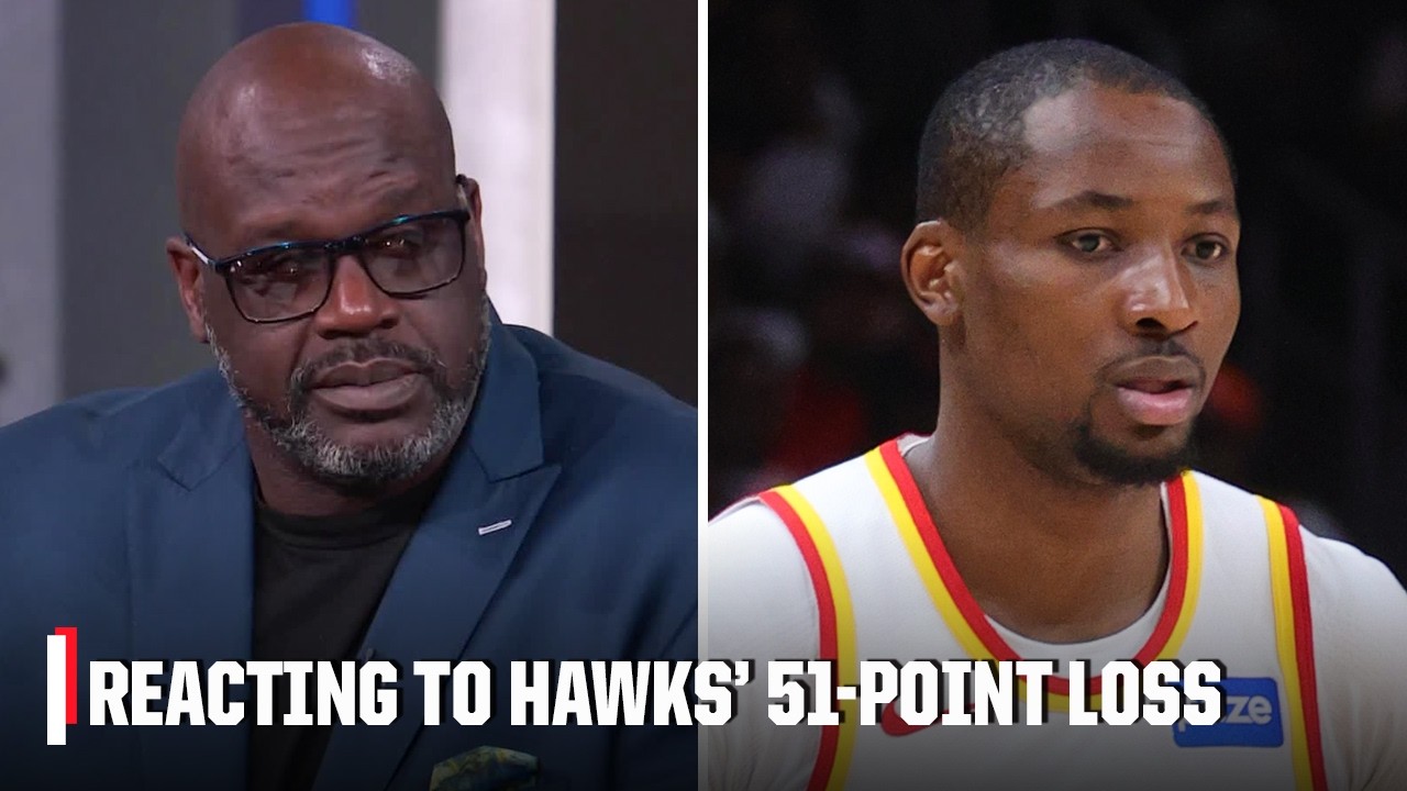 Shaq calls out ‘embarrassing’ Game 6 loss from the Atlanta Hawks | Inside The NBA