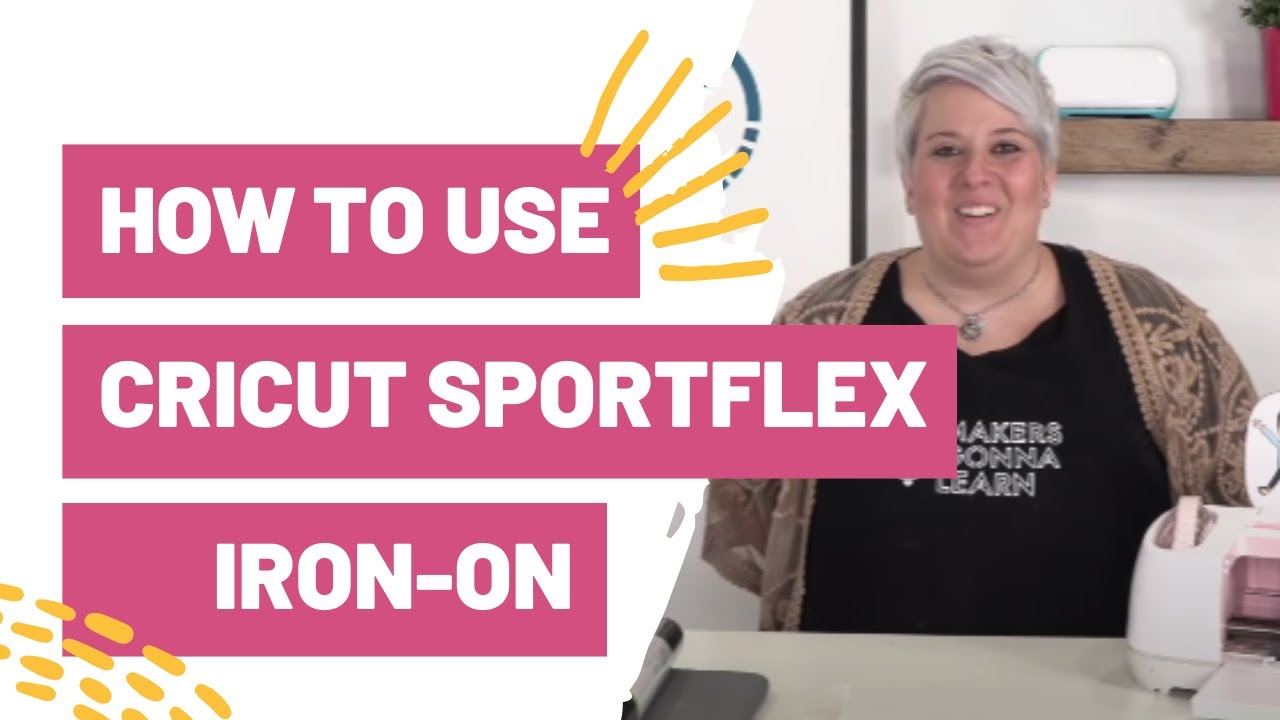 How To Use Cricut SportFlex Iron-On - Makers Gonna Learn