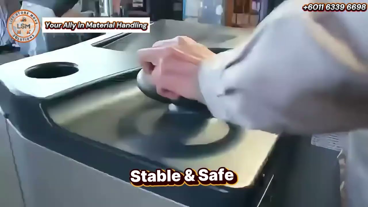 Stand-on Reachtruck Demo