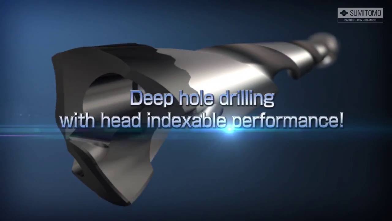 Sumitomo SMD MultiDrill Series with replaceable heads