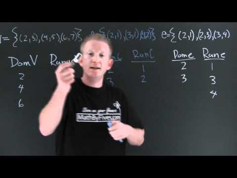 Relations and Functions