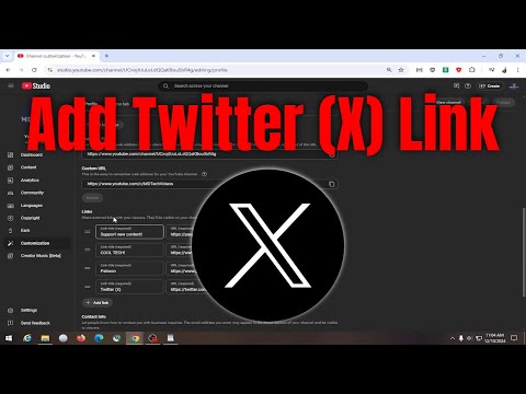 How to Add Twitter (X) to Your YouTube Channel [Guide]