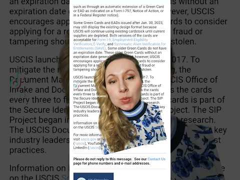 USCIS To Update The Looks of Green Cards and Work Permits