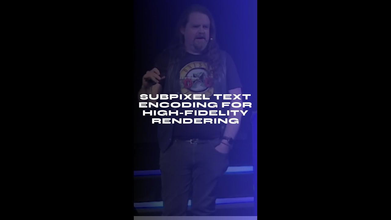 Subpixel Text Encoding for High-Fidelity Rendering