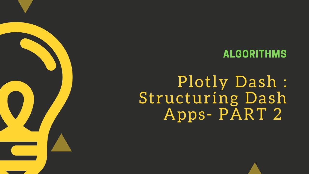 Plotly Dash : How to structure multipage dash apps - PART 2
