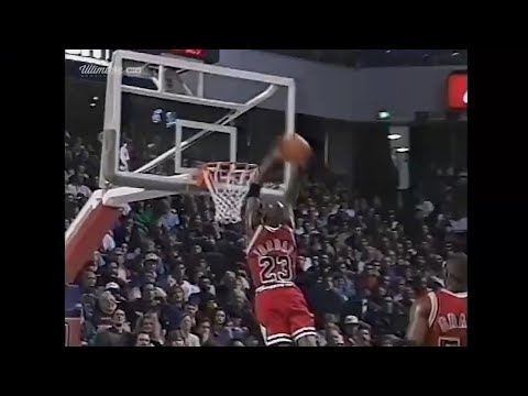 Rare Michael Jordan highlights | Chicago Bulls @ Sacramento Kings (1993) - MJ 36 points