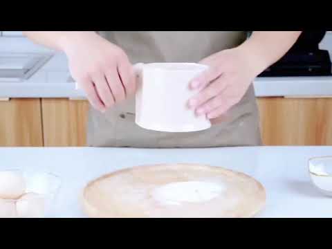 [Little B House]Semi-Automatic Flour Sieve Hand-Held Sifter Shaker Flour Filter-KW35