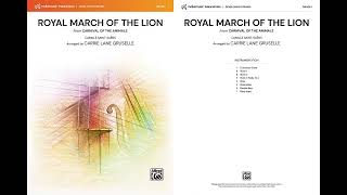 Royal March of the Lion: String Orchestra Conductor Score: Camille ...