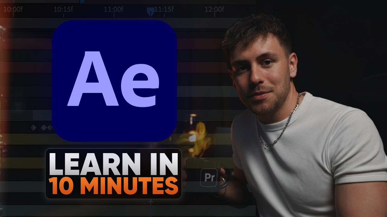 Learn AFTER EFFECTS in 15 MINUTES - Full Beginner Tutorial