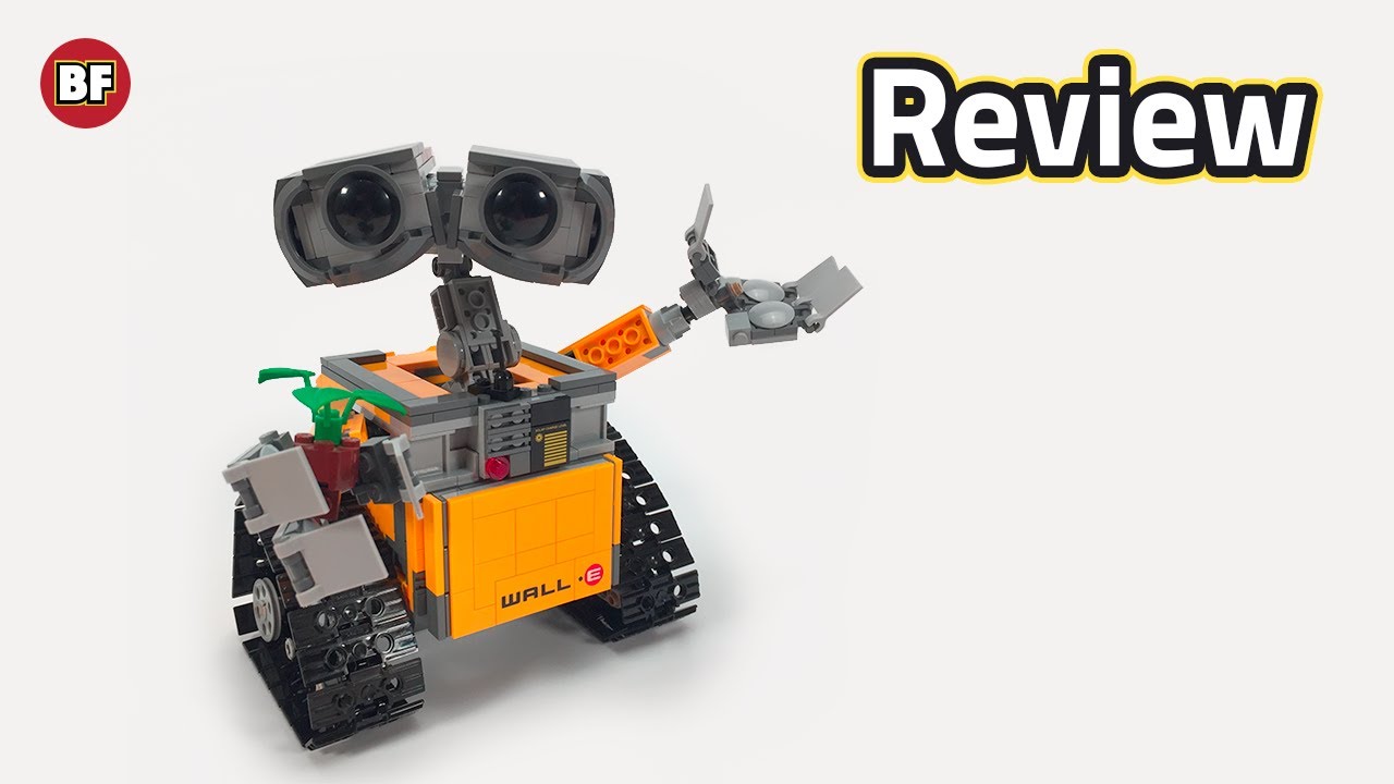 LEGO Ideas set 21303 - Wall-E Review and speed build